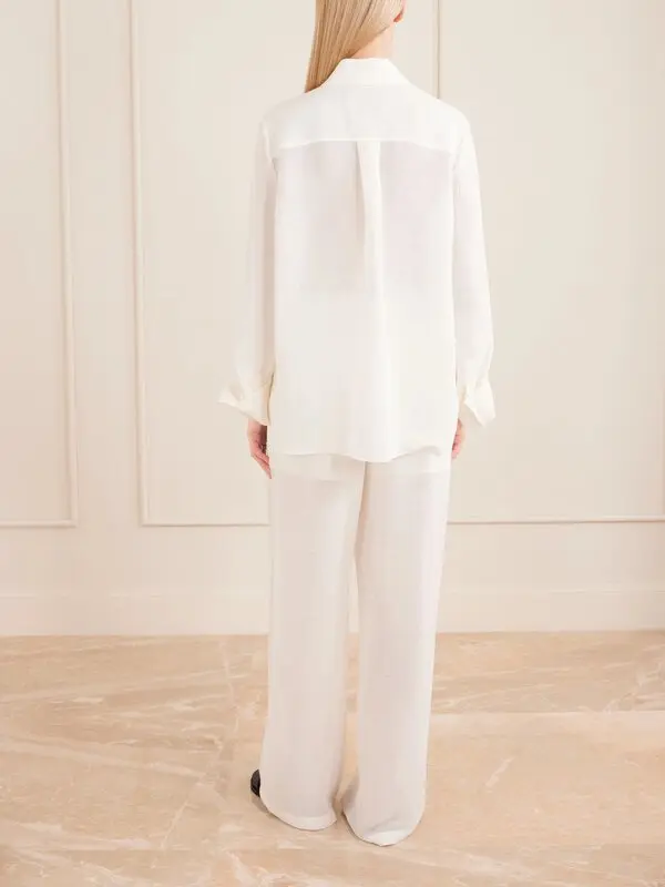 TWP Linen And Silk-blend Shirt