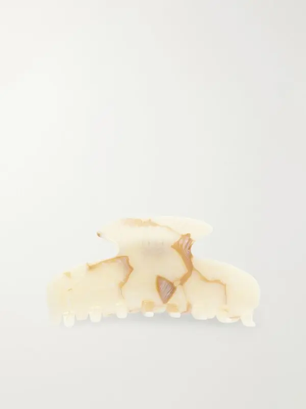 SOPHIE BUHAI Fan Shell Acetate Hairclip - Neutrals
