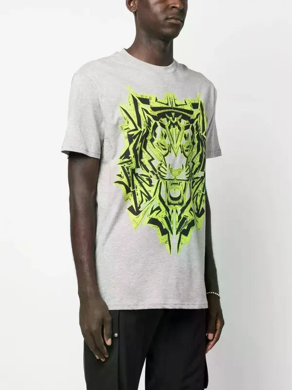 PLEIN SPORT Thunder Tiger Cotton T-shirt