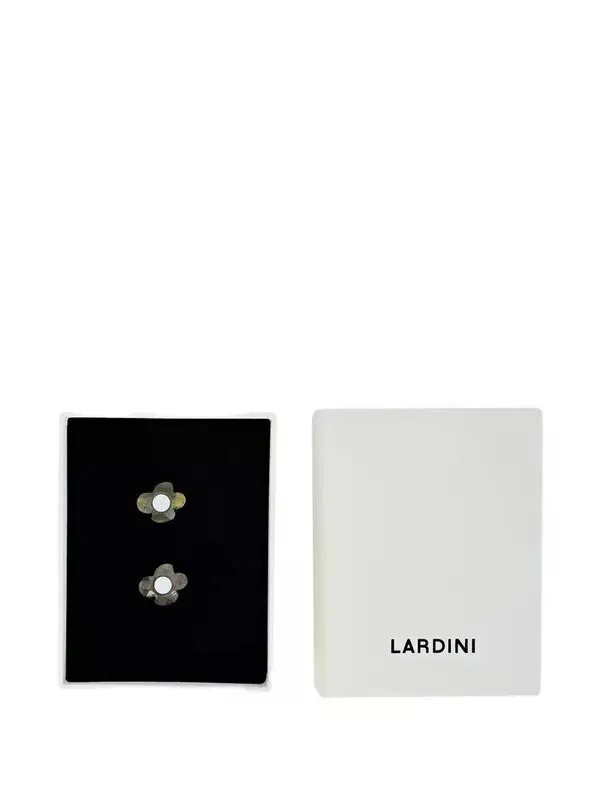 LARDINI Flower-shaped Mother-of-pearl Cufflinks