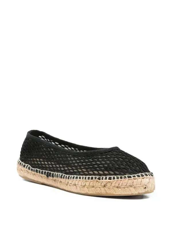Manebí Mesh Espadrilles - Black