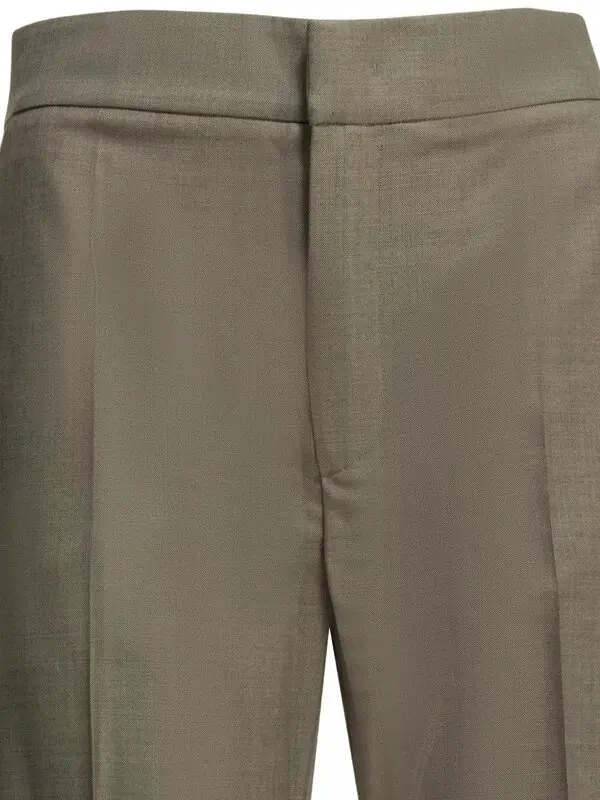 SA SU PHI Pressed-crease Wide-leg Trousers