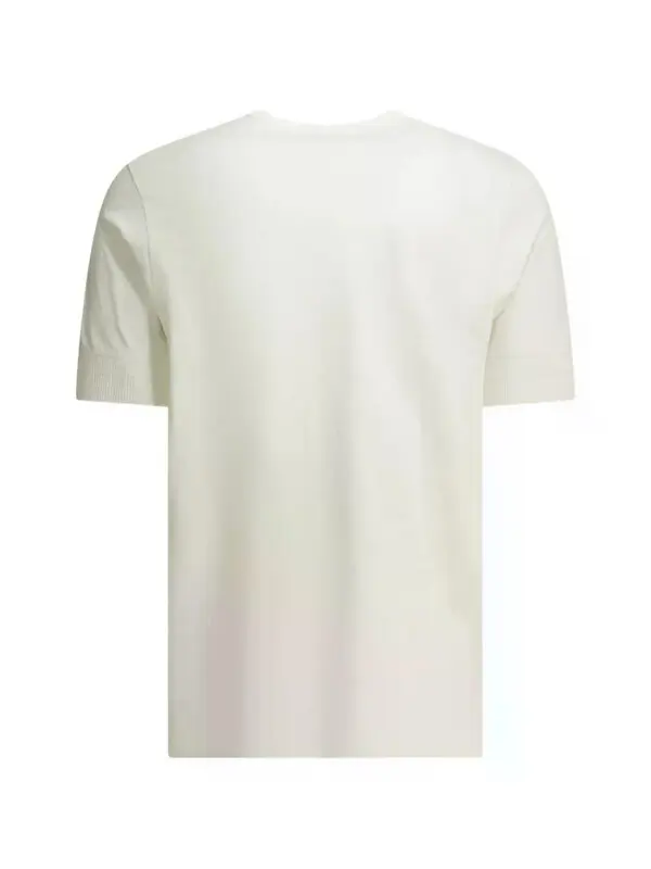 MERZ B. SCHWANEN Button-placket Short-sleeve T-shirt