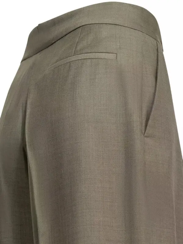 SA SU PHI Bogart Pleated Wide-leg Trousers