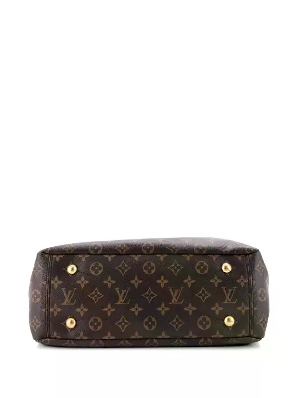 LOUIS VUITTON Monogram Canvas Pallas Tote - Brown