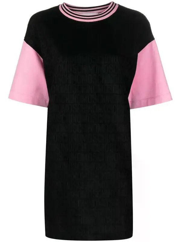 Moschino Jacquard Panel Minidress