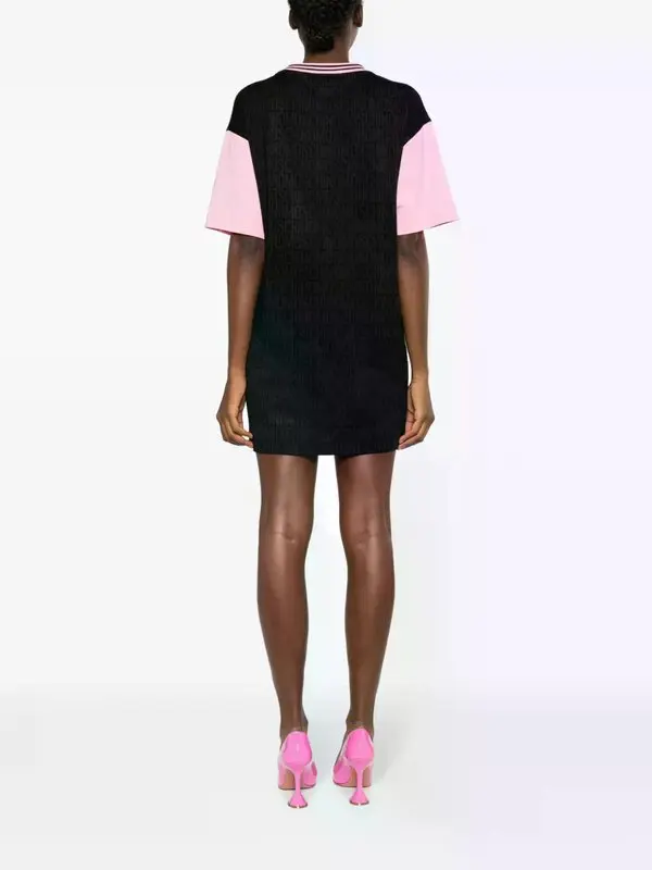 Moschino Jacquard Panel Minidress