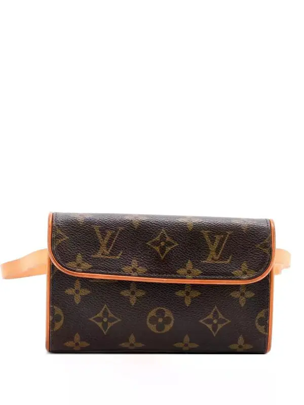 LOUIS VUITTON Florentine Monogram Canvas Belt Bag - Brown