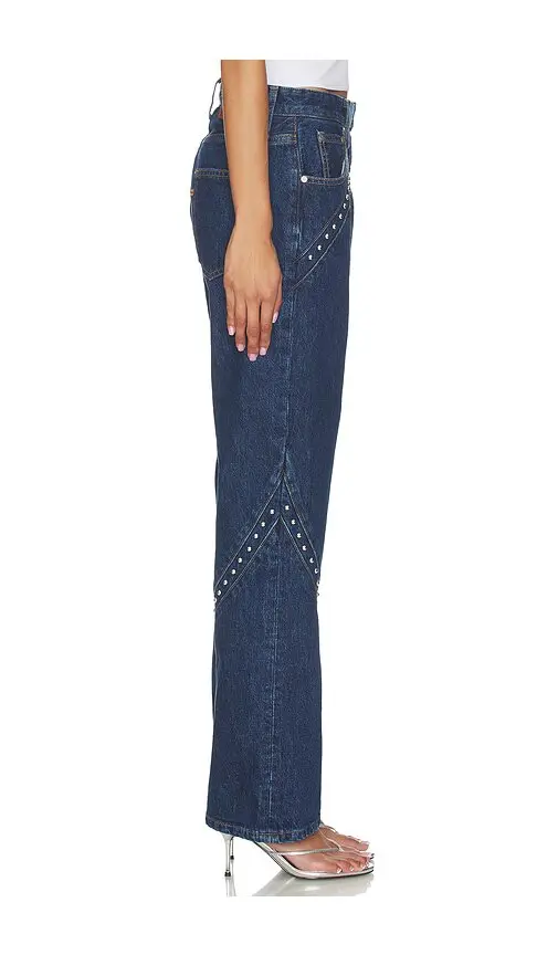 Miaou Ryleigh Embellished Denim Jeans