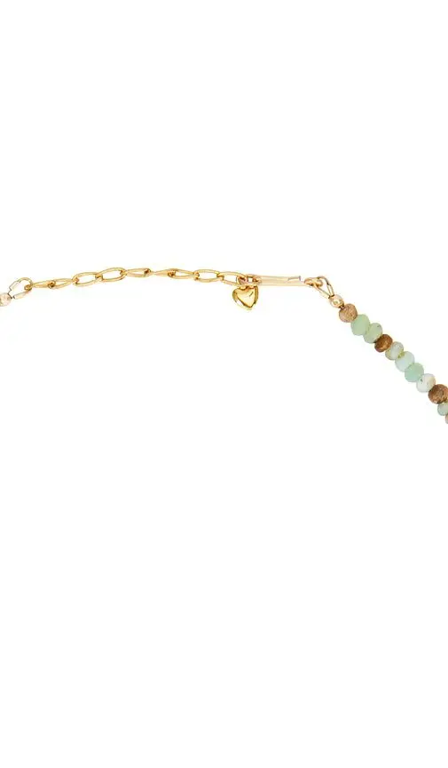 Brinker & Eliza Puglia Necklace With Opal And Mother Of Pearl