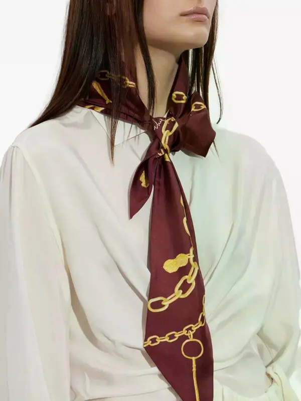 Givenchy Chain-print Scarf