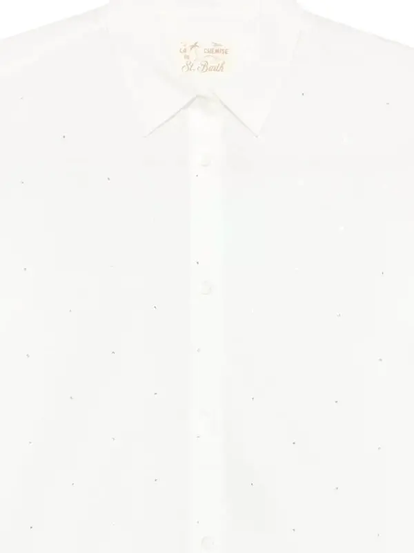 MC2 SAINT BARTH Meredith Embellished Shirt