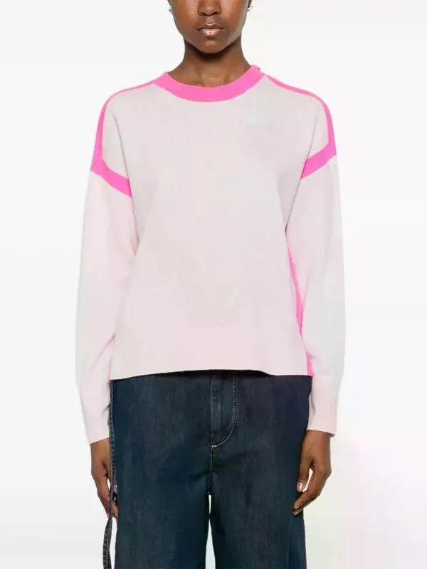 From Future Crew Neck Side-stripe Sweater