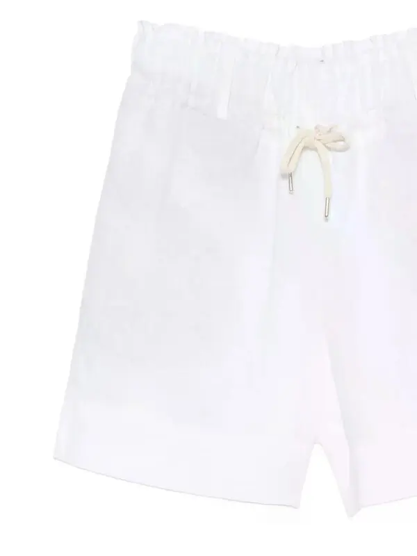 Eleventy Tailored Shorts With Drawstring Waist