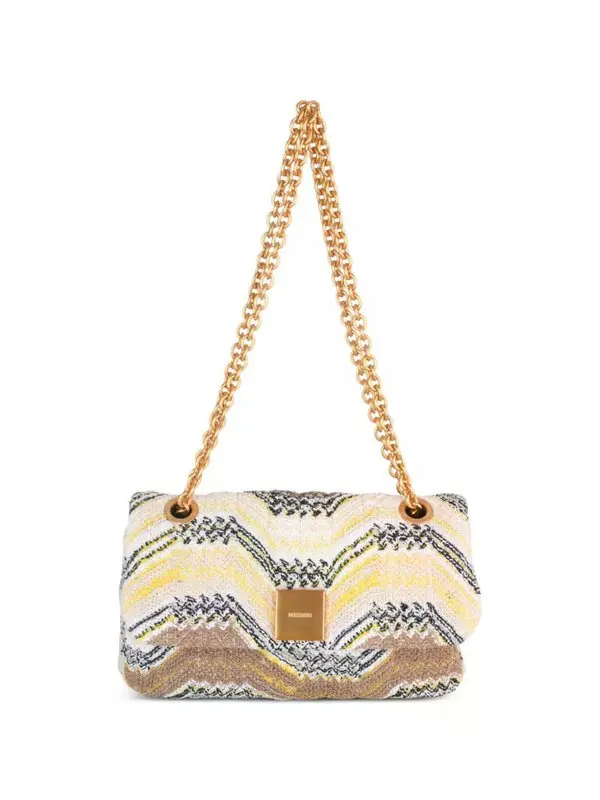 Missoni Zig-zag Sequin Embellished Clutch Bag