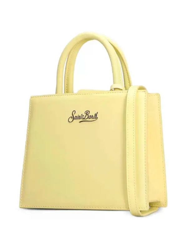 MC2 SAINT BARTH Mini Shop Bag Tote - Yellow