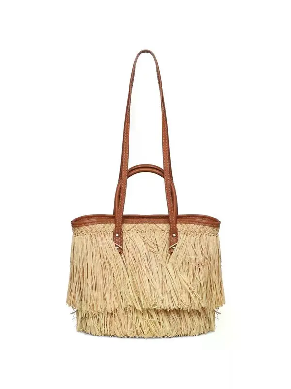 V°73 Domitilla Fringe-trimmed Shoulder Bag