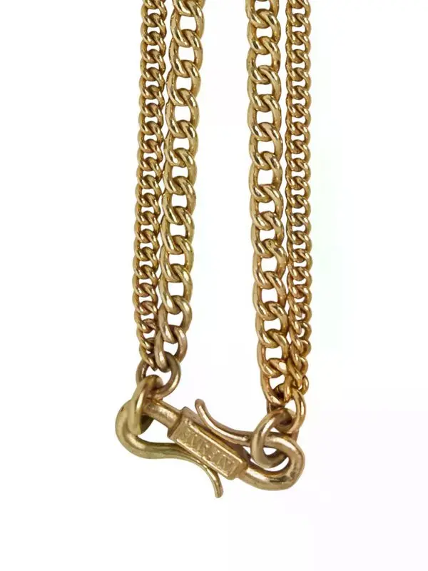 ALEMAIS Charm Embellished Curb-chain Necklace