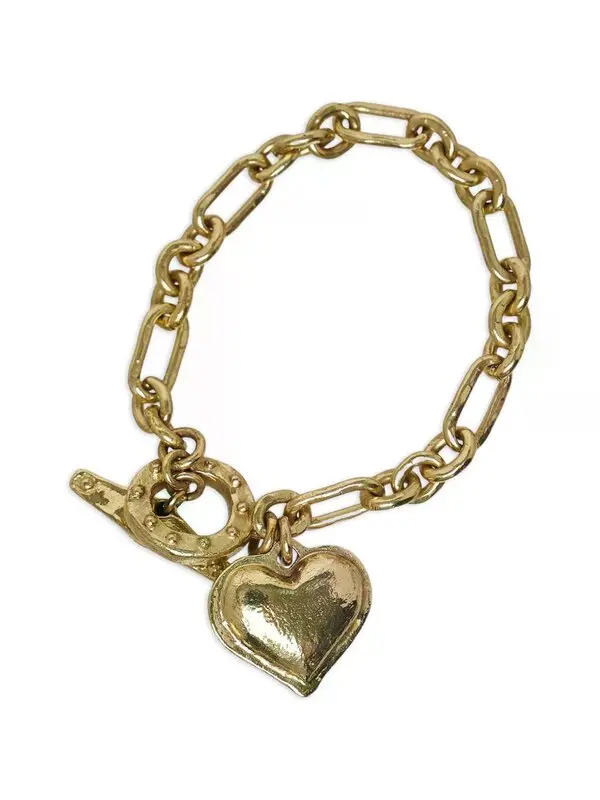 ALEMAIS Malachite Heart Charm Bracelet