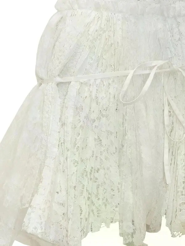JW Anderson Lace Trimmed Tie Fastening Skirt