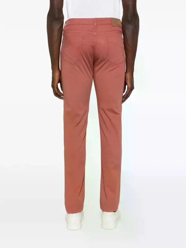 Incotex Slim-fit Trousers With Belt Loops