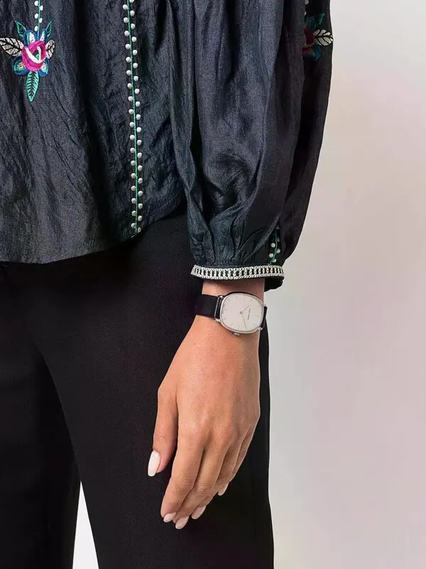 Isabel Marant Étoile Oval Quartz Watch With Leather Strap