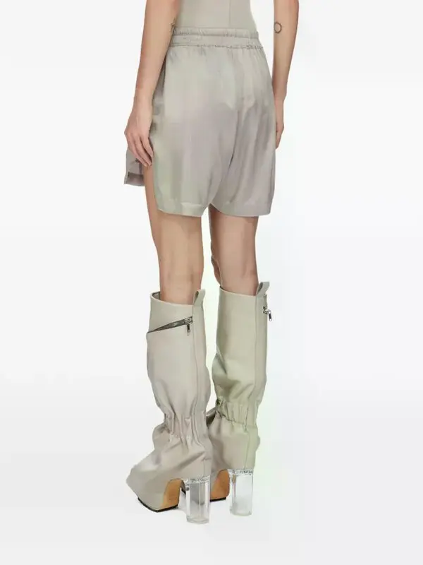 Rick Owens Temple Ruched Shorts