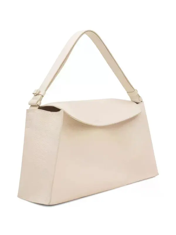 Studio Nicholson Shibori Leather Shoulder Bag - Neutrals
