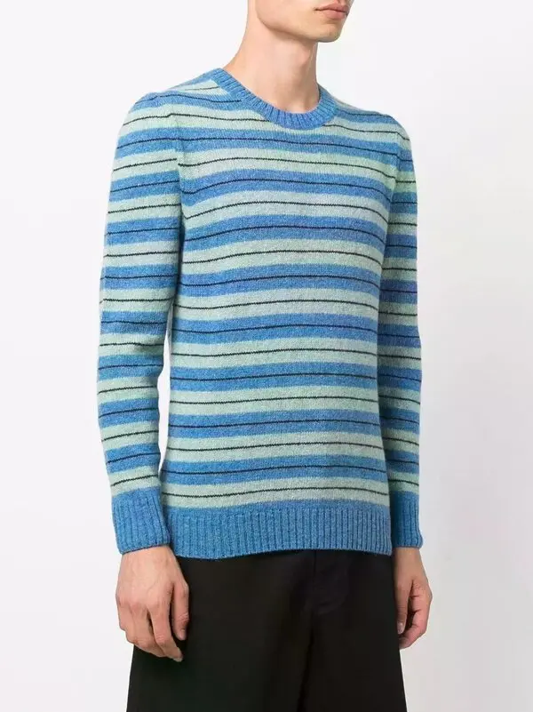 A.p.c. Horizontal Stripe Knit Jumper
