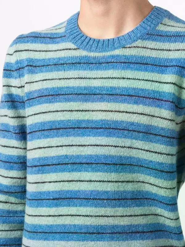 A.p.c. Horizontal Stripe Knit Jumper