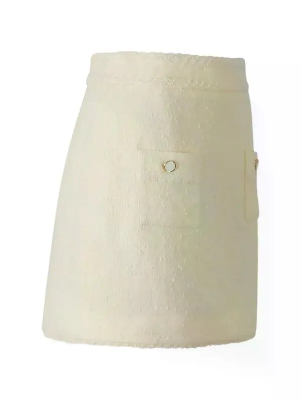 Simkhai Bouclé A-line Skirt