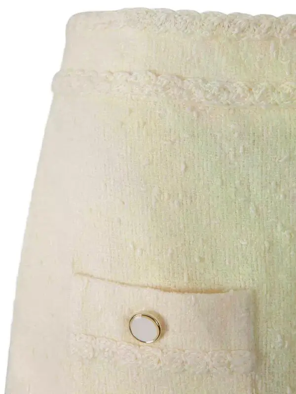 Simkhai Bouclé A-line Skirt