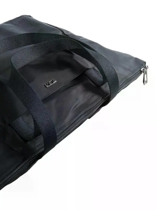 Tumi Tote Bag With Logo Plaque - Black