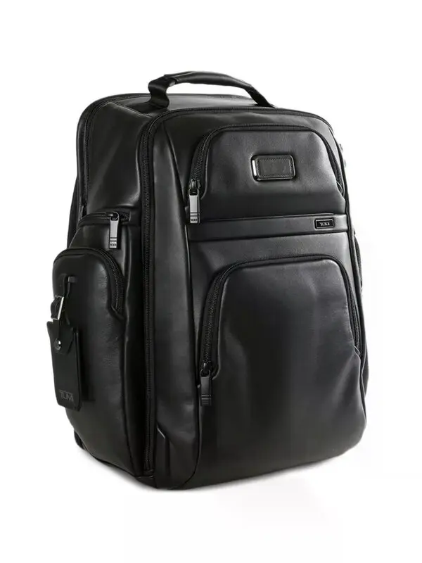 Tumi Leather Laptop Backpack