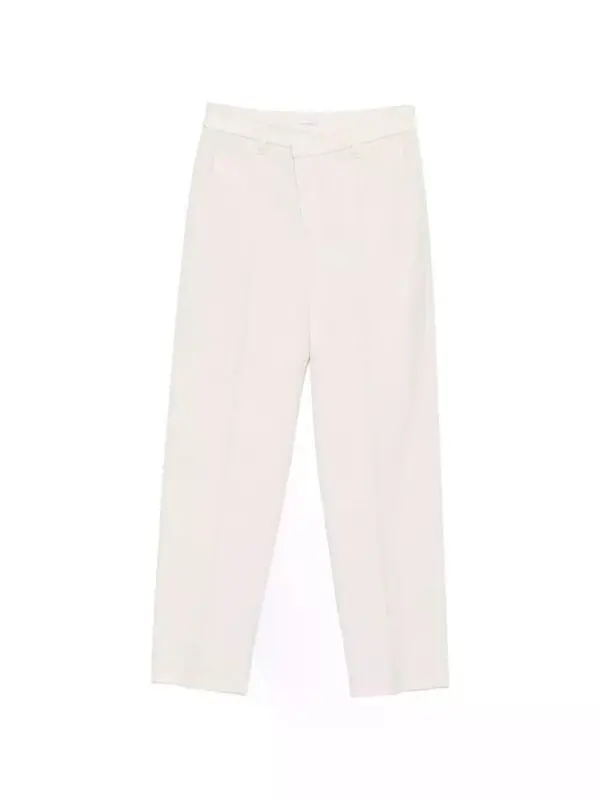 Brunello Cucinelli Straight-leg Twill Trousers - Neutrals