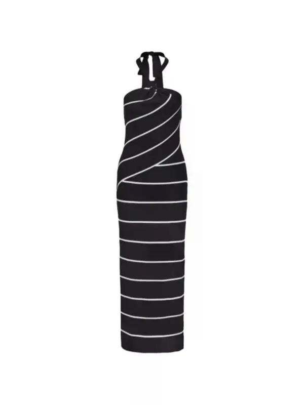 VIKTORIA & WOODS Lonesome Midi Dress - Black