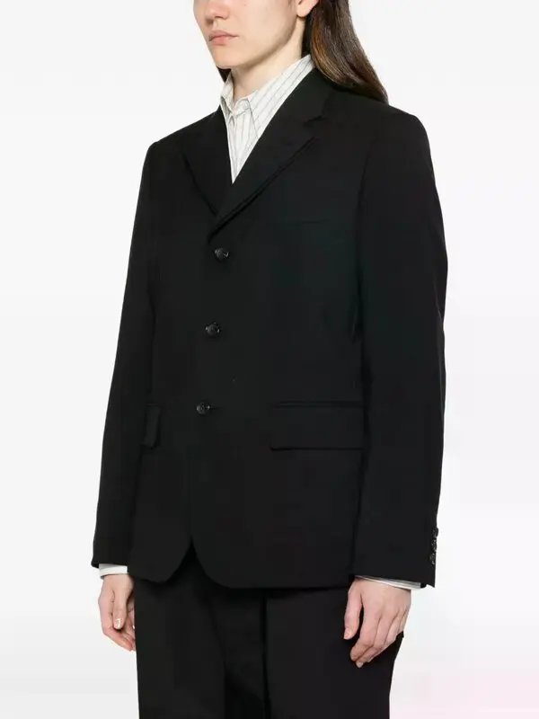 Comme Des Garçons Single-breasted Blazer