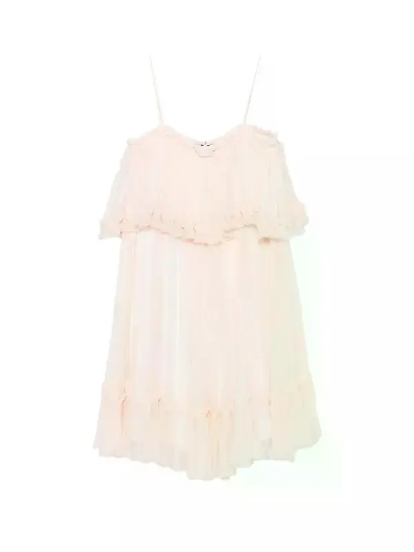 Chloé Ruffled Midi Dress