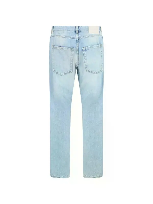 ICON DENIM LOS ANGELES Faded Effect Straight-leg Jeans