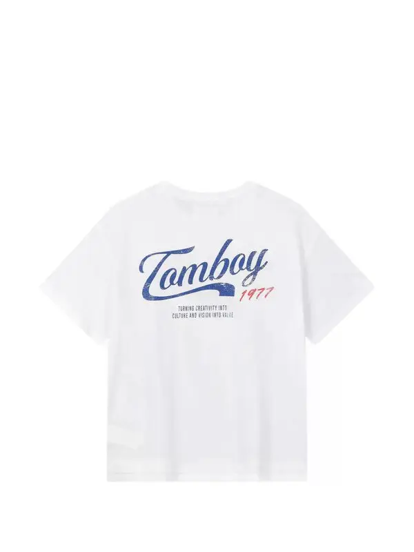 STUDIO TOMBOY Logo Print T-shirt