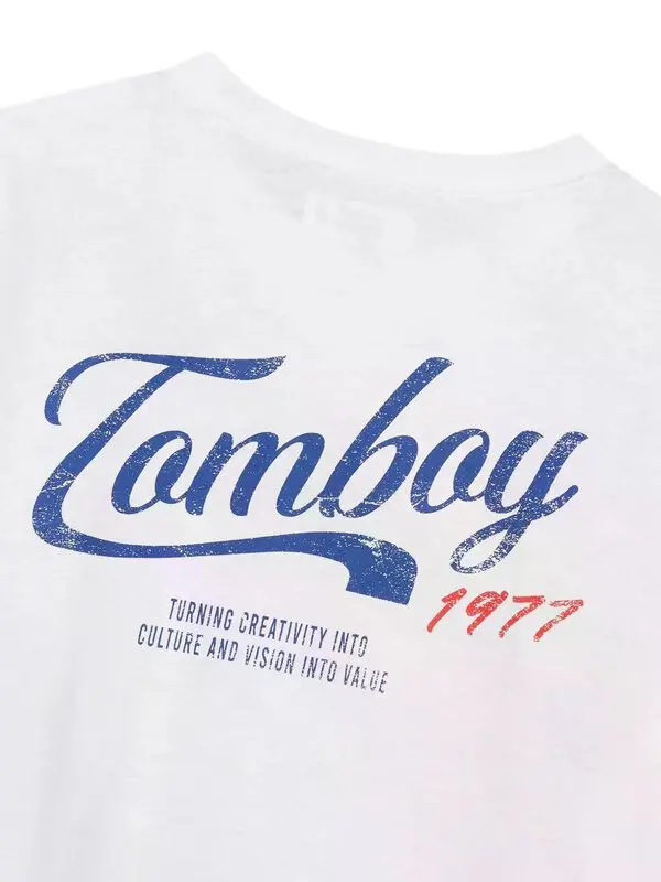 STUDIO TOMBOY Logo Print T-shirt