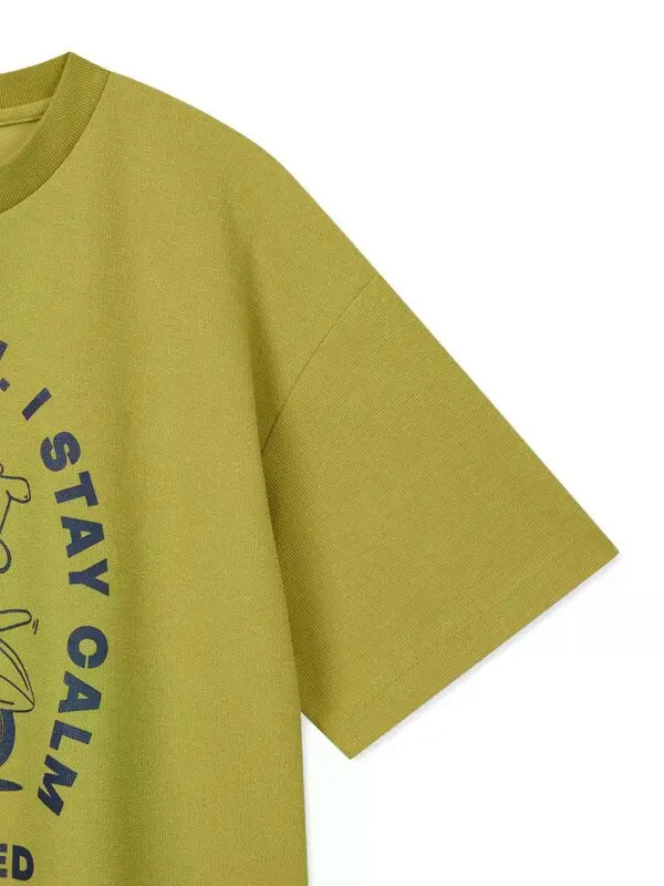 STUDIO TOMBOY Graphic Print Crewneck T-shirt