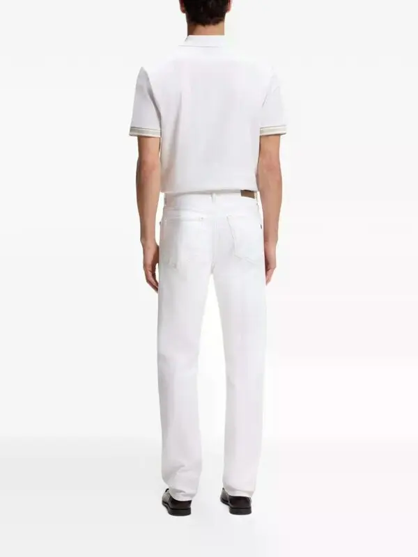 BOSS Logo Patch Slim Cut Jeans