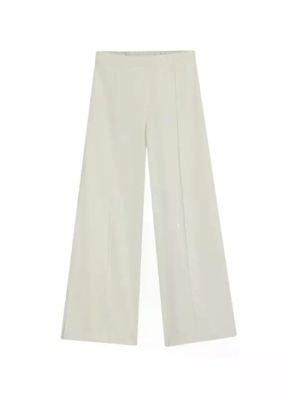 BOSS Pressed-crease Wide-leg Trousers