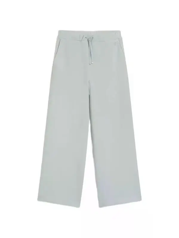 BOSS Drawstring Waist Wide-leg Track Pants - Blue