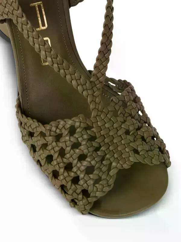 Etro Woven Slingback Sandals