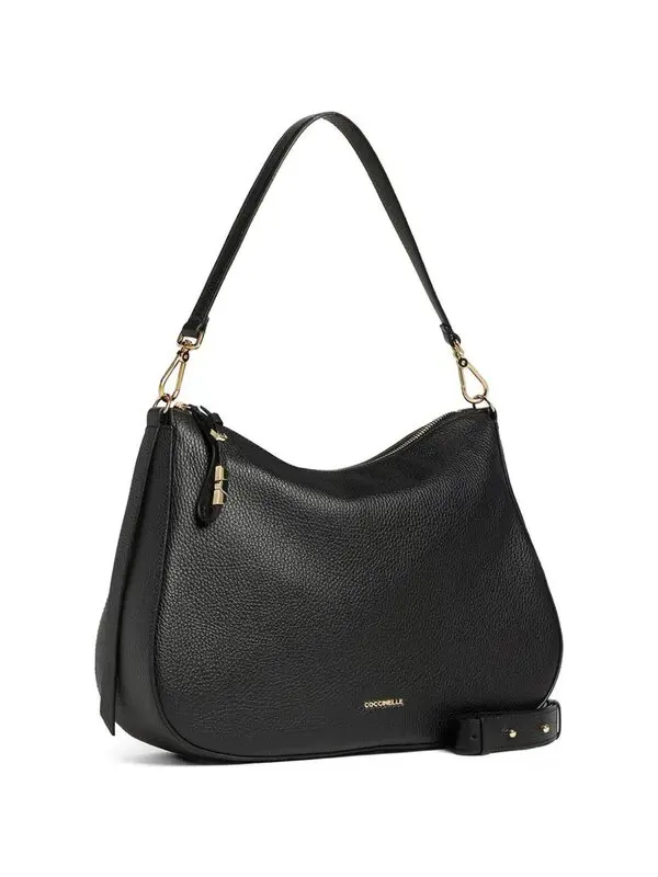 COCCINELLE Grainy Leather Shoulder Bag