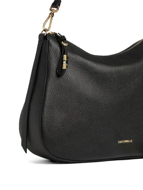 COCCINELLE Grainy Leather Shoulder Bag