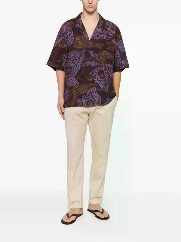 Jacob Cohen Henry Pleated Turn-up Trousers