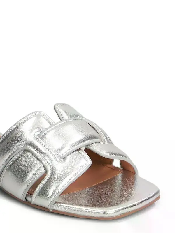 BIBI LOU Holly -tone Interwoven Strap Flat Sandals